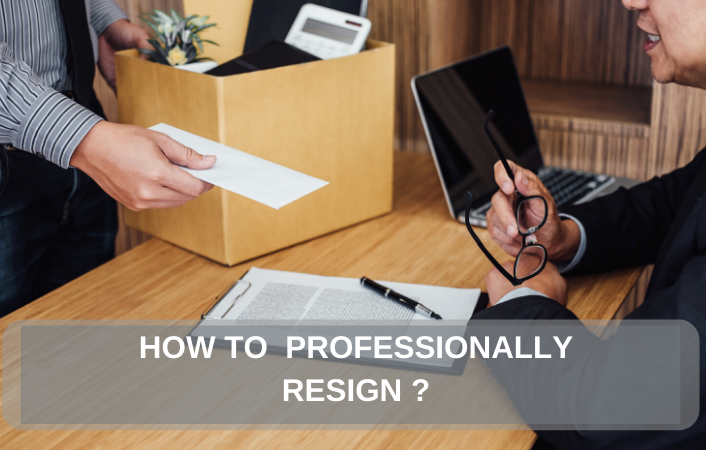 How to Professionally Resign? - BeachHead